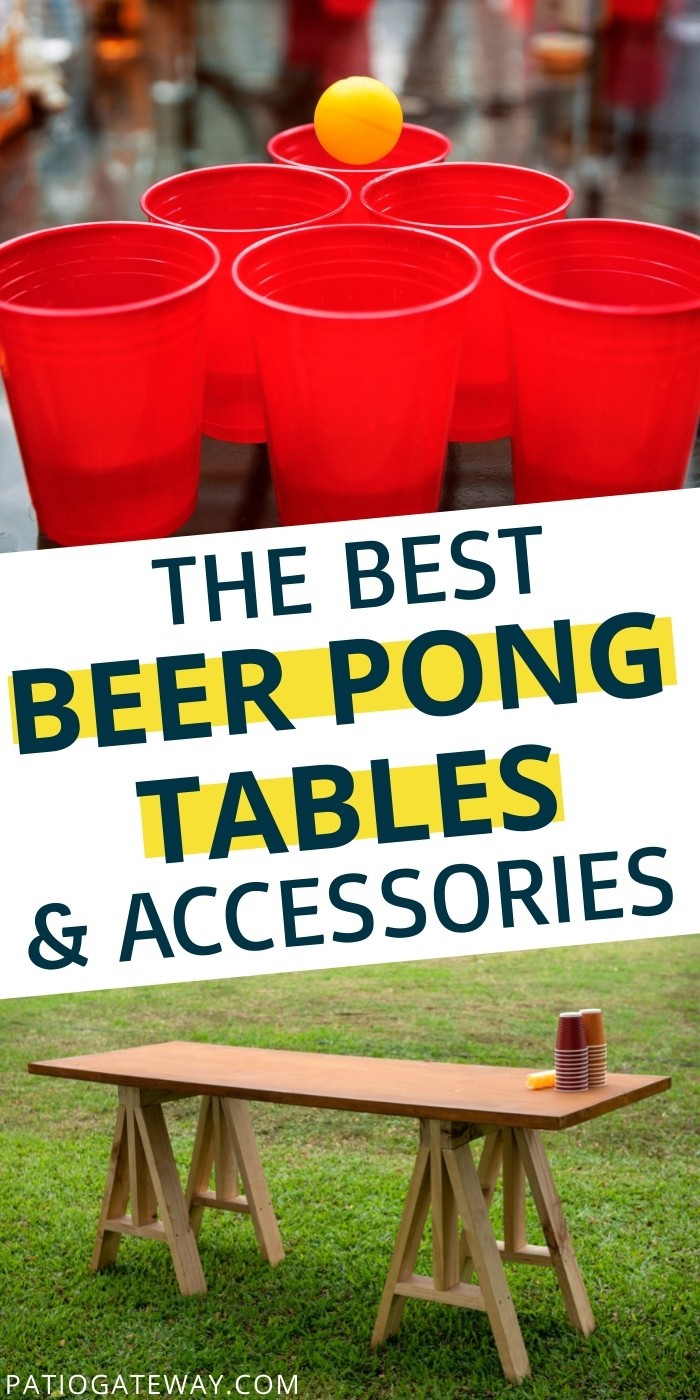 The Best Beer Pong Tables and Accessories to Up Your Game - Patio Gateway