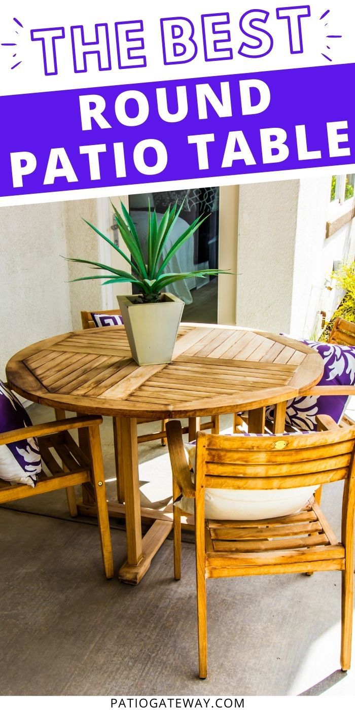 Best Round Patio Table: The Key to Outdoor Entertaining