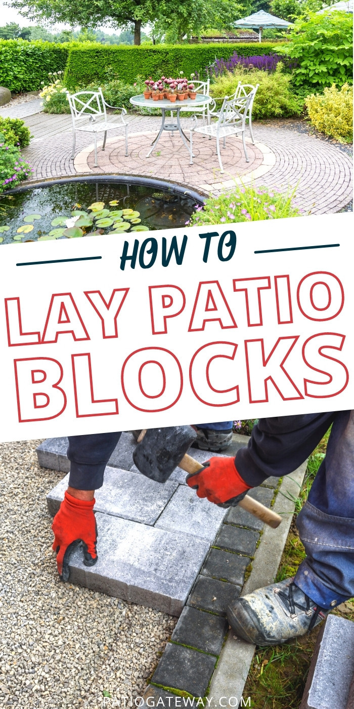 How to Lay Patio Blocks the Easy Way - Patio Gateway