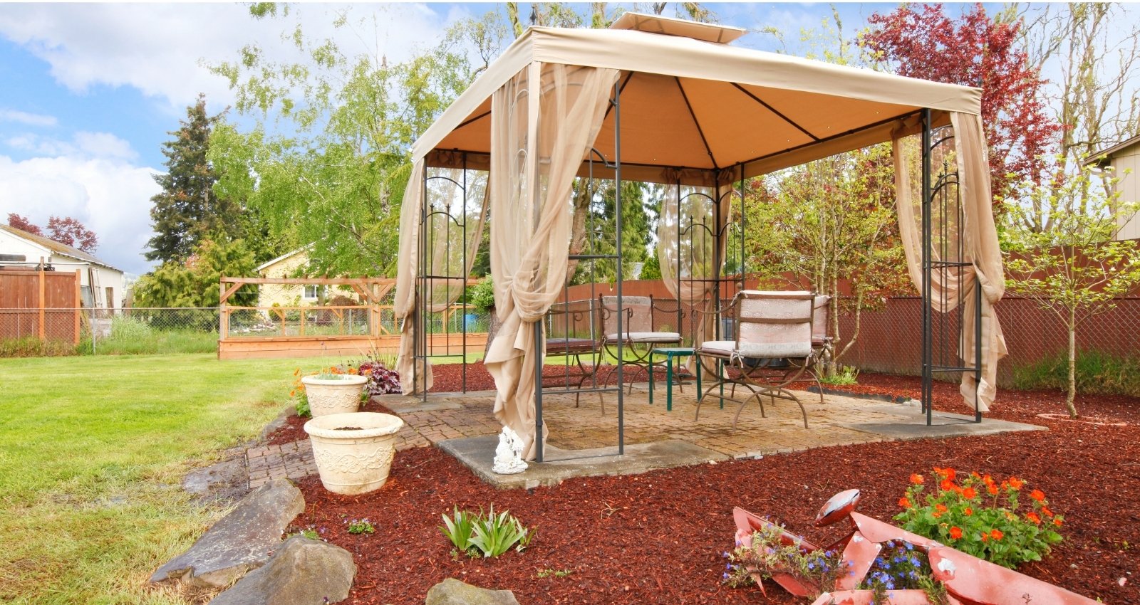 Best Privacy Screens for Gazebos - Patio Gateway