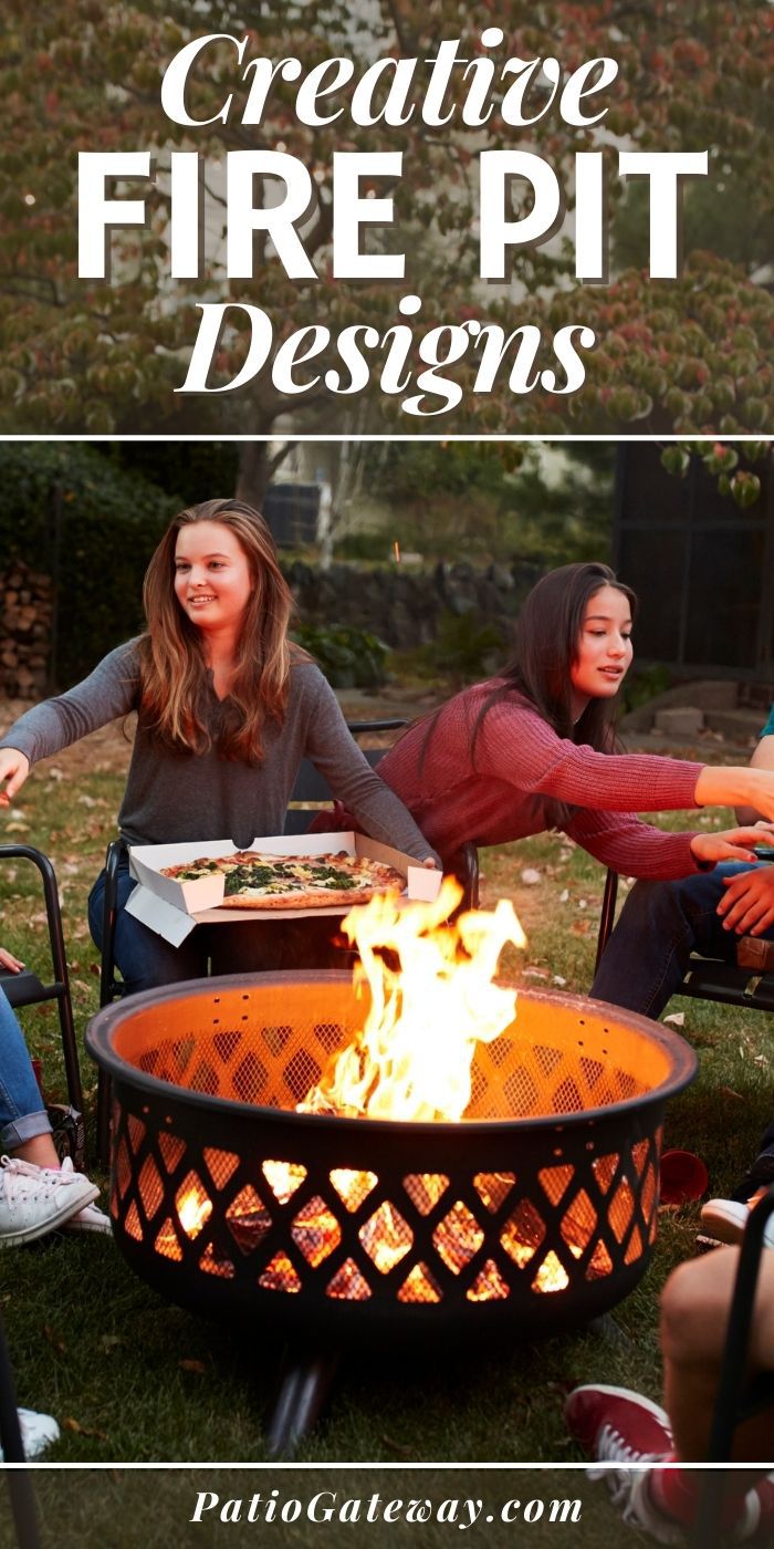 Creative & Best Steel Fire Pits Out There - Patio Gateway