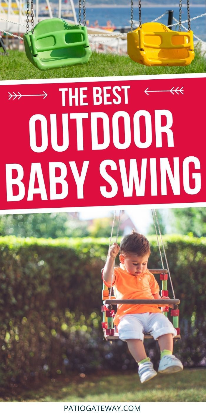 The Best Outdoor Baby Swing for Backyard Play - Patio Gateway